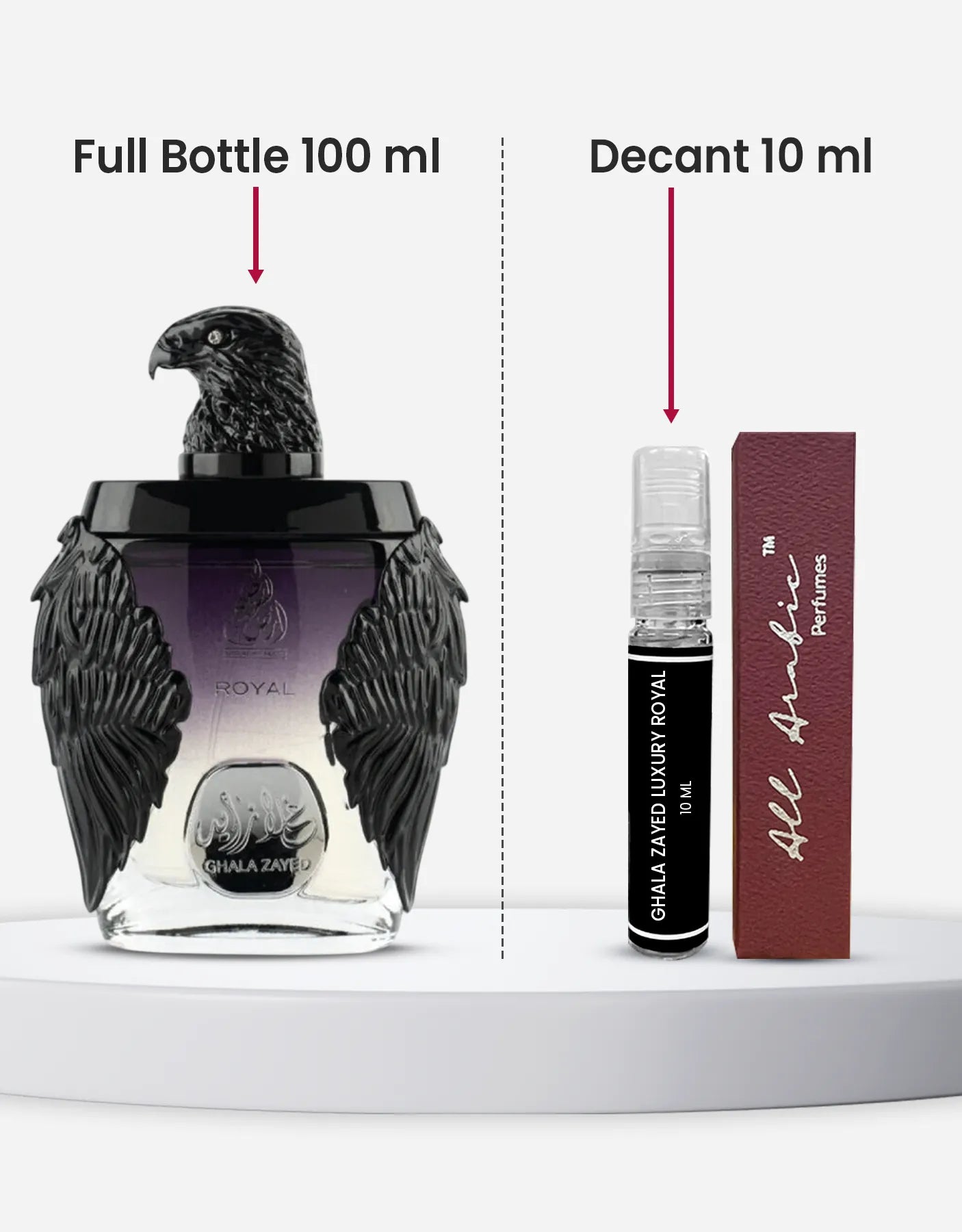 Ghala Zayed Luxury Royal EDP 10ML Decant For Men And Women By Ard Al K ...