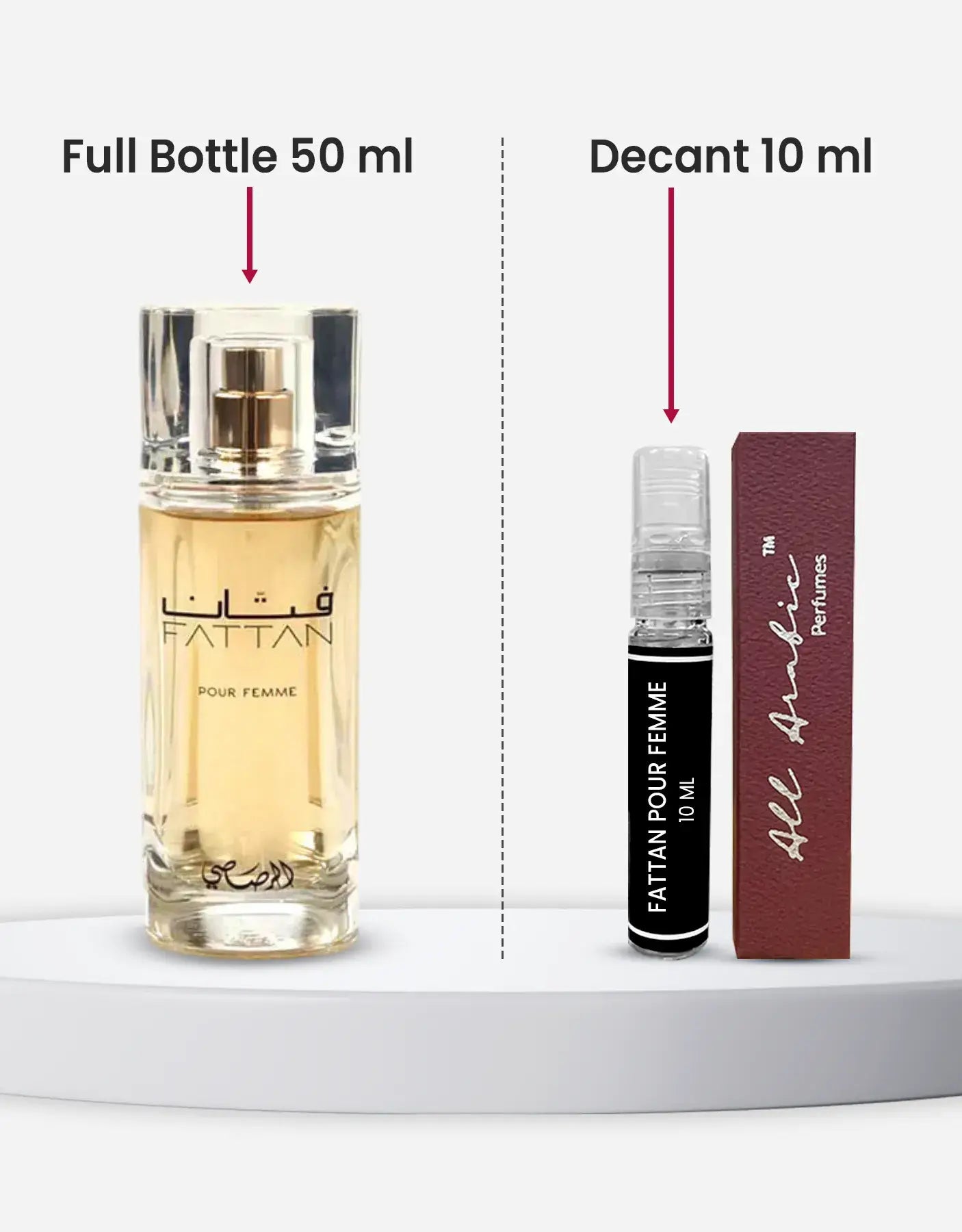 Fattan Pour Femme EDP 10ML Decant For Women By Rasasi – All Arabic