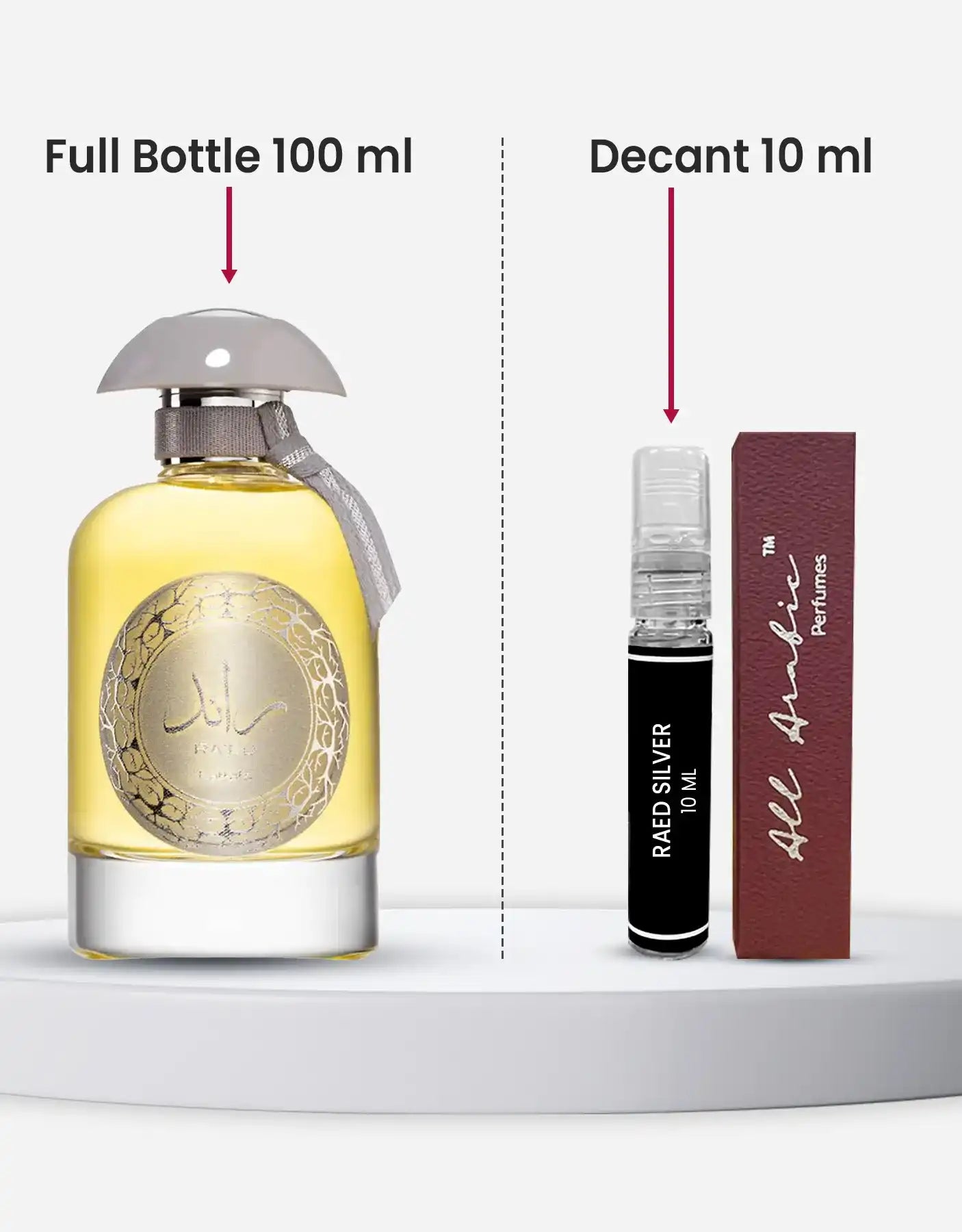 Lattafa Raed Silver EDP 10ML Decant For Men And Women – All Arabic