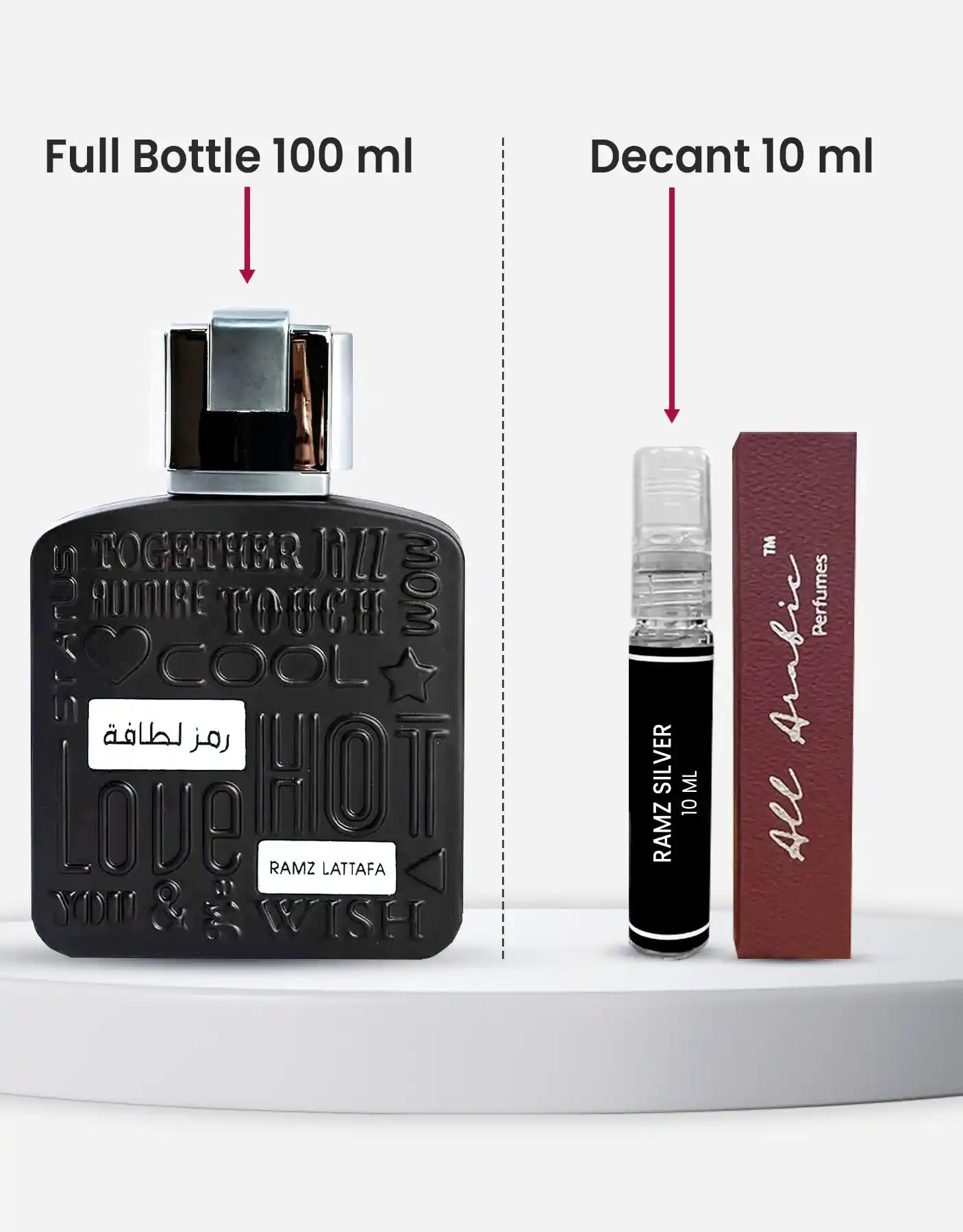 Lattafa Ramz Silver EDP 10ML Decant For Men – All Arabic