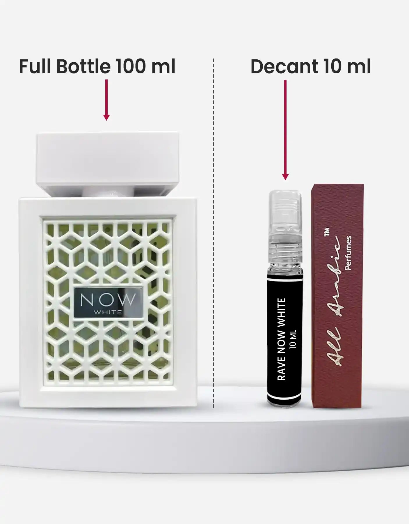 Lattafa Rave Now White EDP 10ML Decant For Men And Women – All Arabic