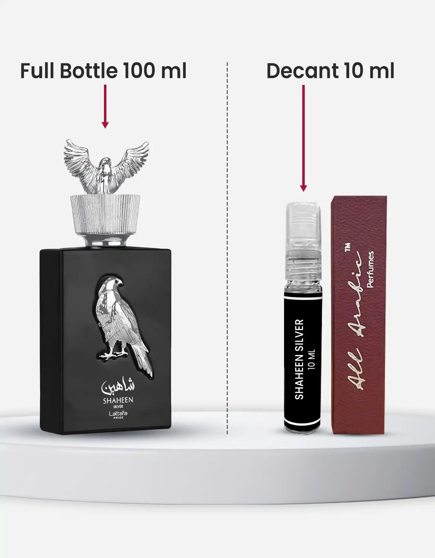 Lattafa Shaheen Silver EDP 10ML Decant For Men – All Arabic
