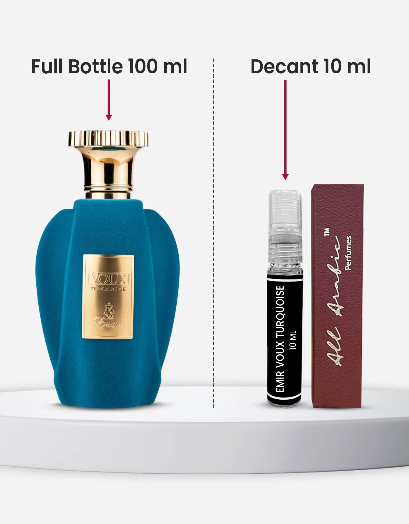 Emir Voux Turquoise EDP 10ML Decant For Men And Women By Paris Corner ...